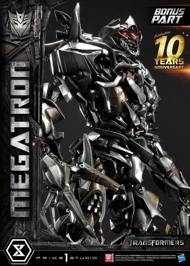 Prime 1 Studio 10th Anniversary Transformers Megatron Statue - Comic ...
