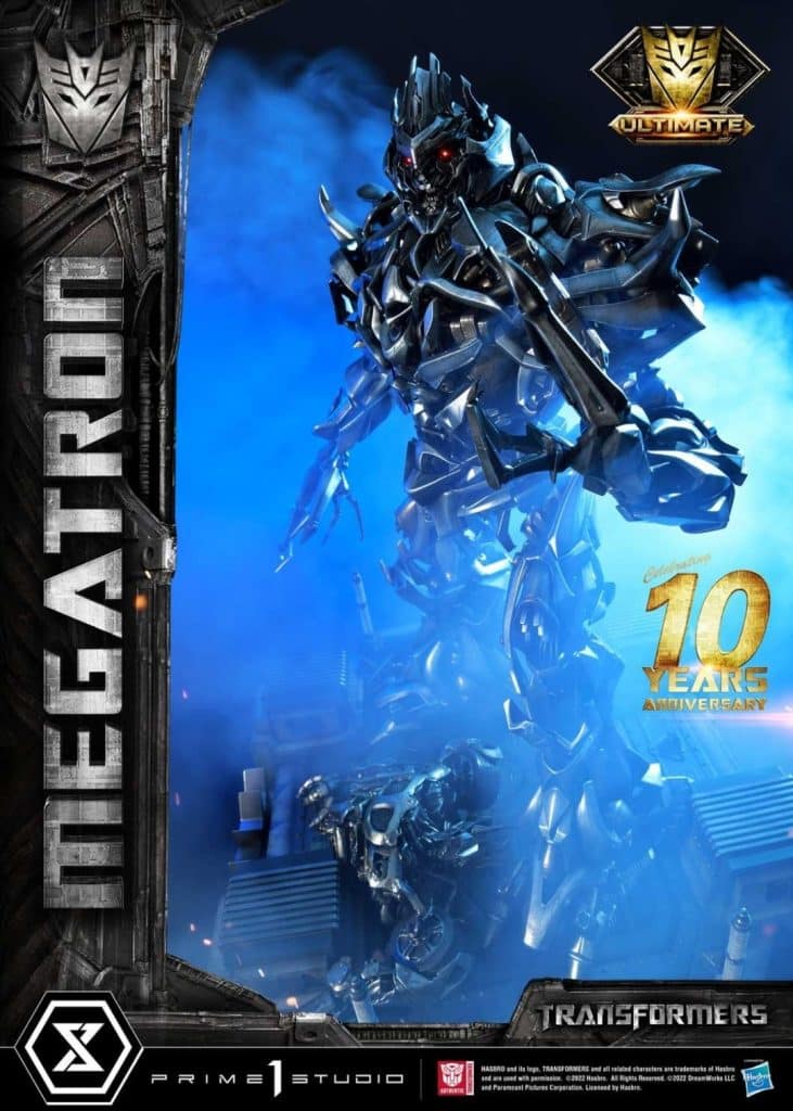 Prime 1 Studio 10th Anniversary Transformers Megatron Statue – Comic ...