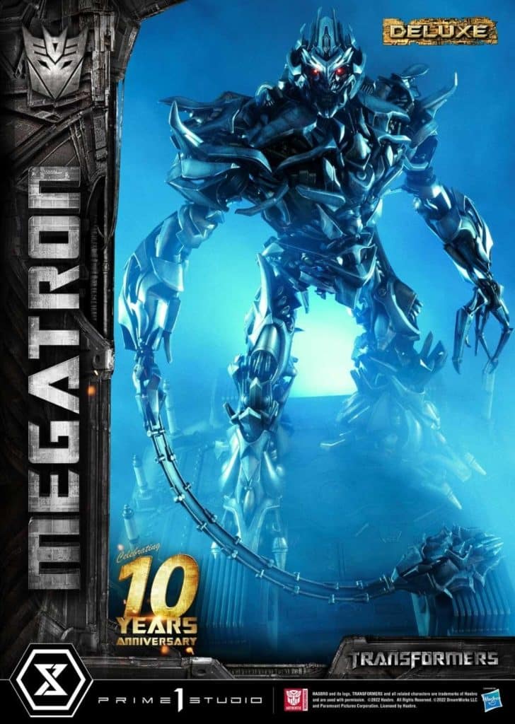 Prime 1 Studio 10th Anniversary Transformers Megatron Statue – Comic ...