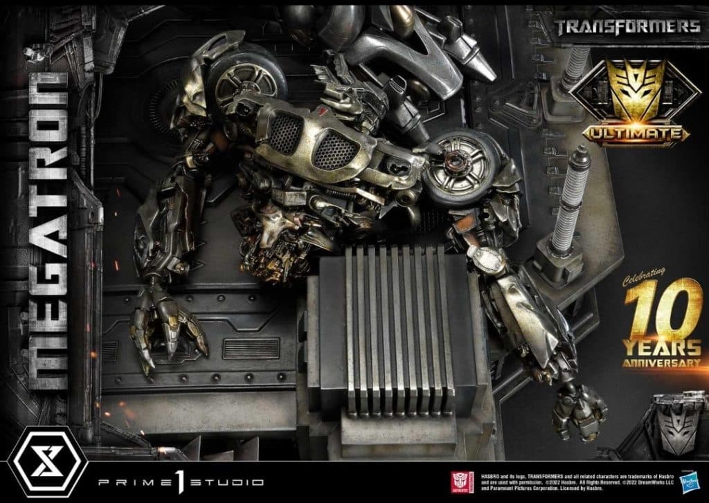 Prime 1 Studio 10th Anniversary Transformers Megatron Statue – Comic ...