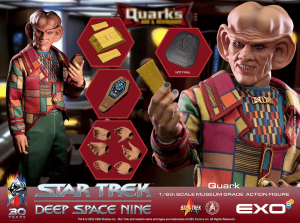 Star Trek Quark Collectible Figure – Comic Concepts