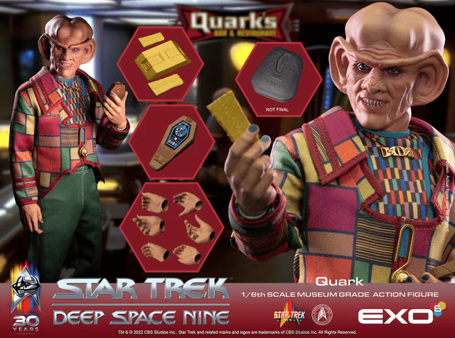 Star Trek Quark Collectible Figure – Comic Concepts