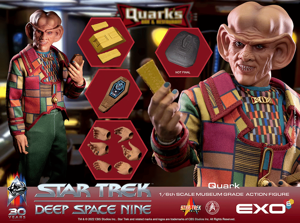 Star Trek Quark Collectible Figure - Comic Concepts