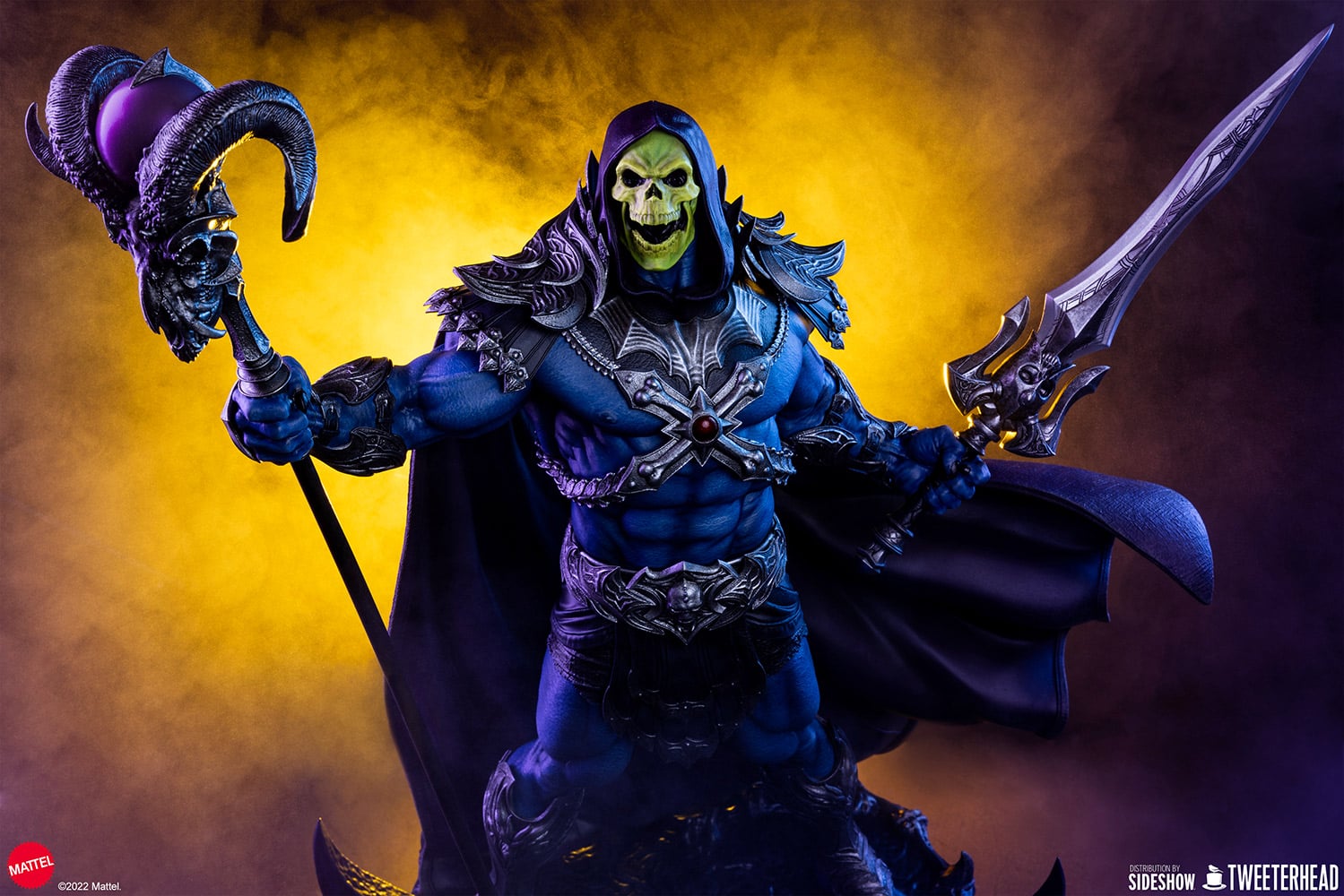 Tweeterhead Skeletor Maquette - Comic Concepts