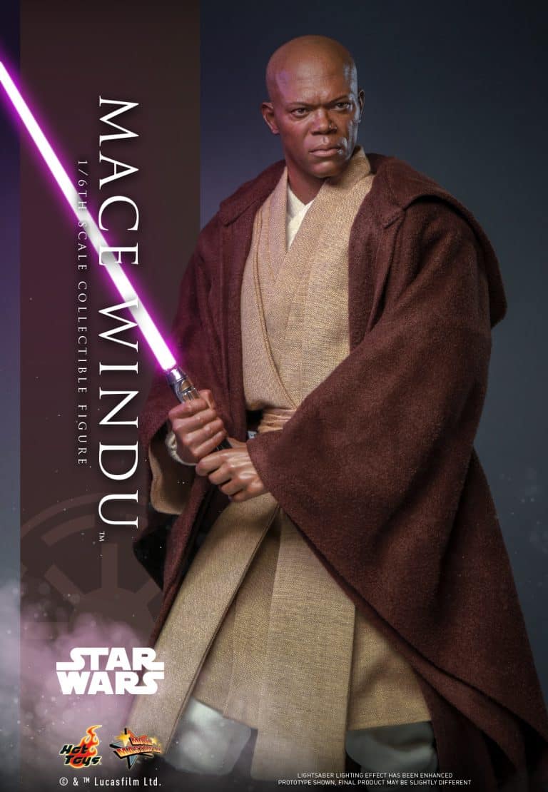 Star Wars Mace Windu Sixth Scale Figure - Comic Concepts