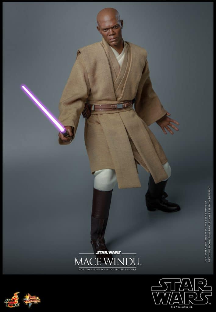 Star Wars Mace Windu Sixth Scale Figure - Comic Concepts