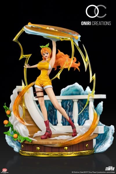 One Piece Nami Thunderbolt Tempo Statue - Comic Concepts