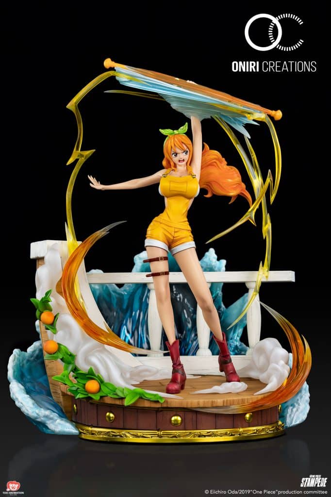 One Piece Nami Thunderbolt Tempo Statue - Comic Concepts