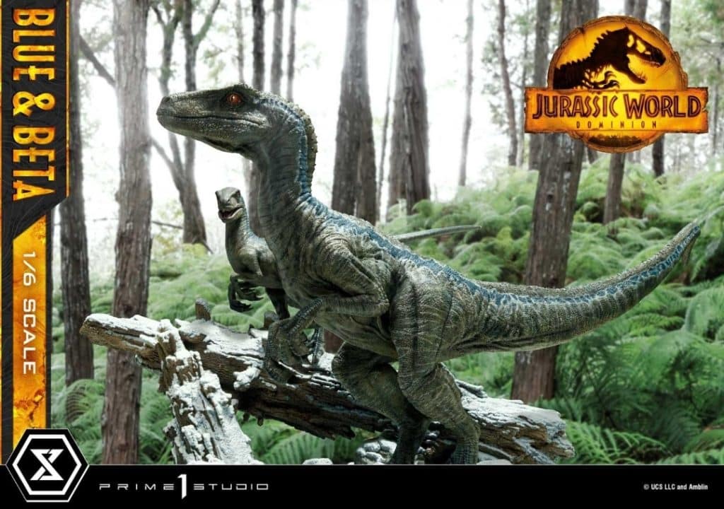 Jurassic World Blue and Beta Statue – Comic Concepts