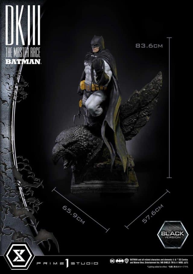 Prime 1 Studio Batman DKIII The Master Race Statue Black Variant ...
