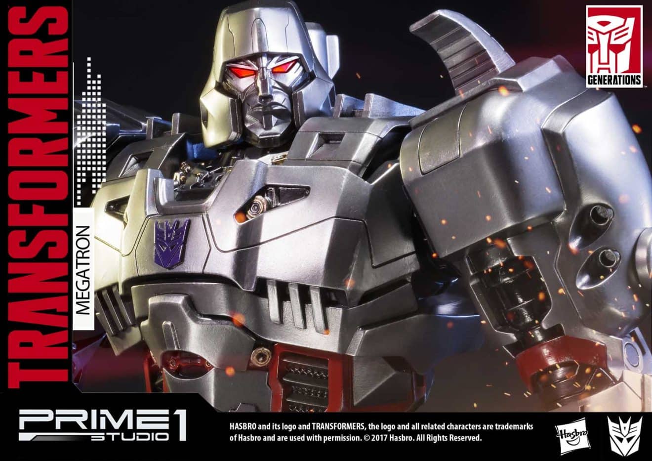 Prime 1 Studio Generations I Megatron Statue Transformers Limited ...