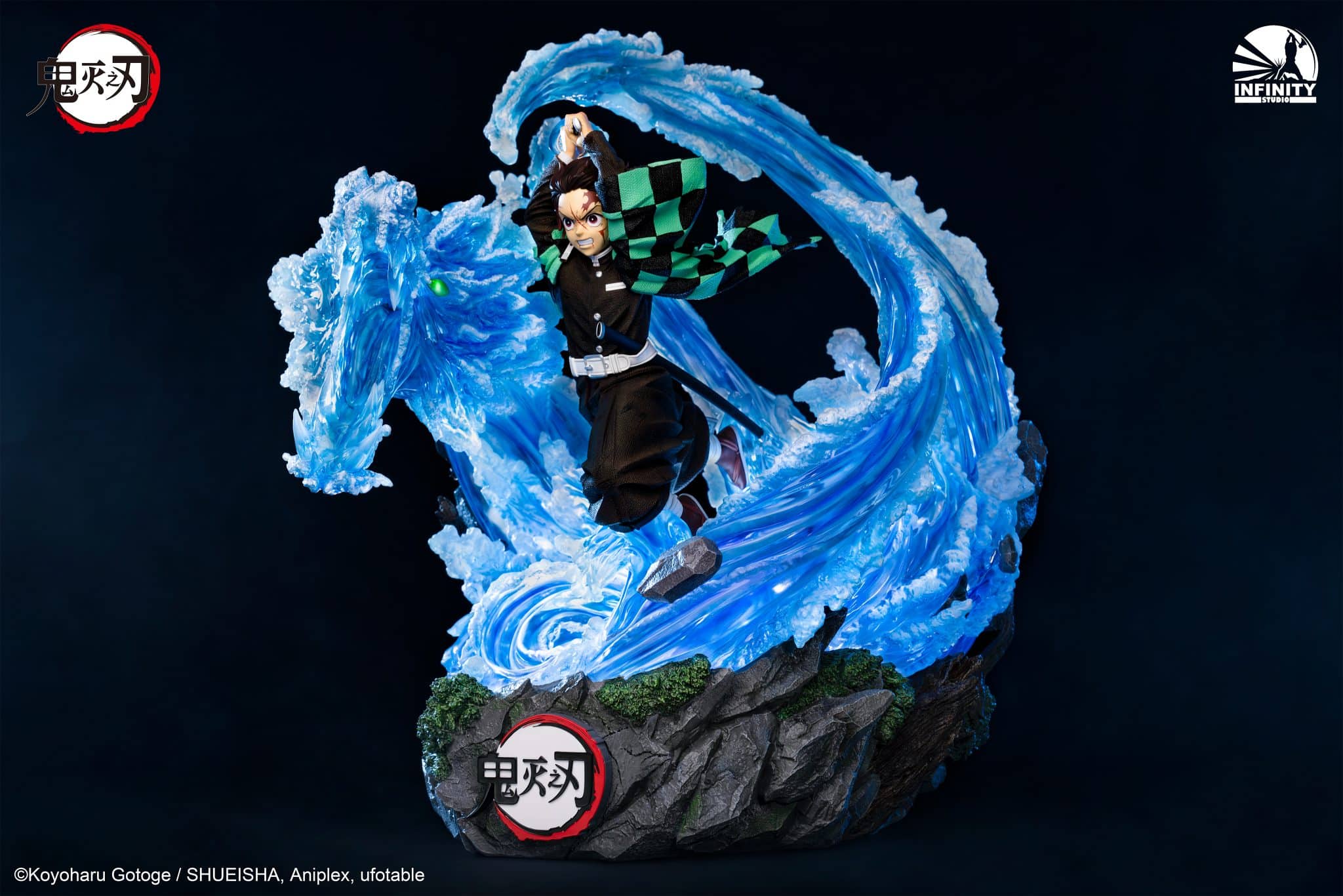 Infinity Studio Demon Slayer Kimetsu No Yaiba Kamado Tanjiro Statue 1/4 ...