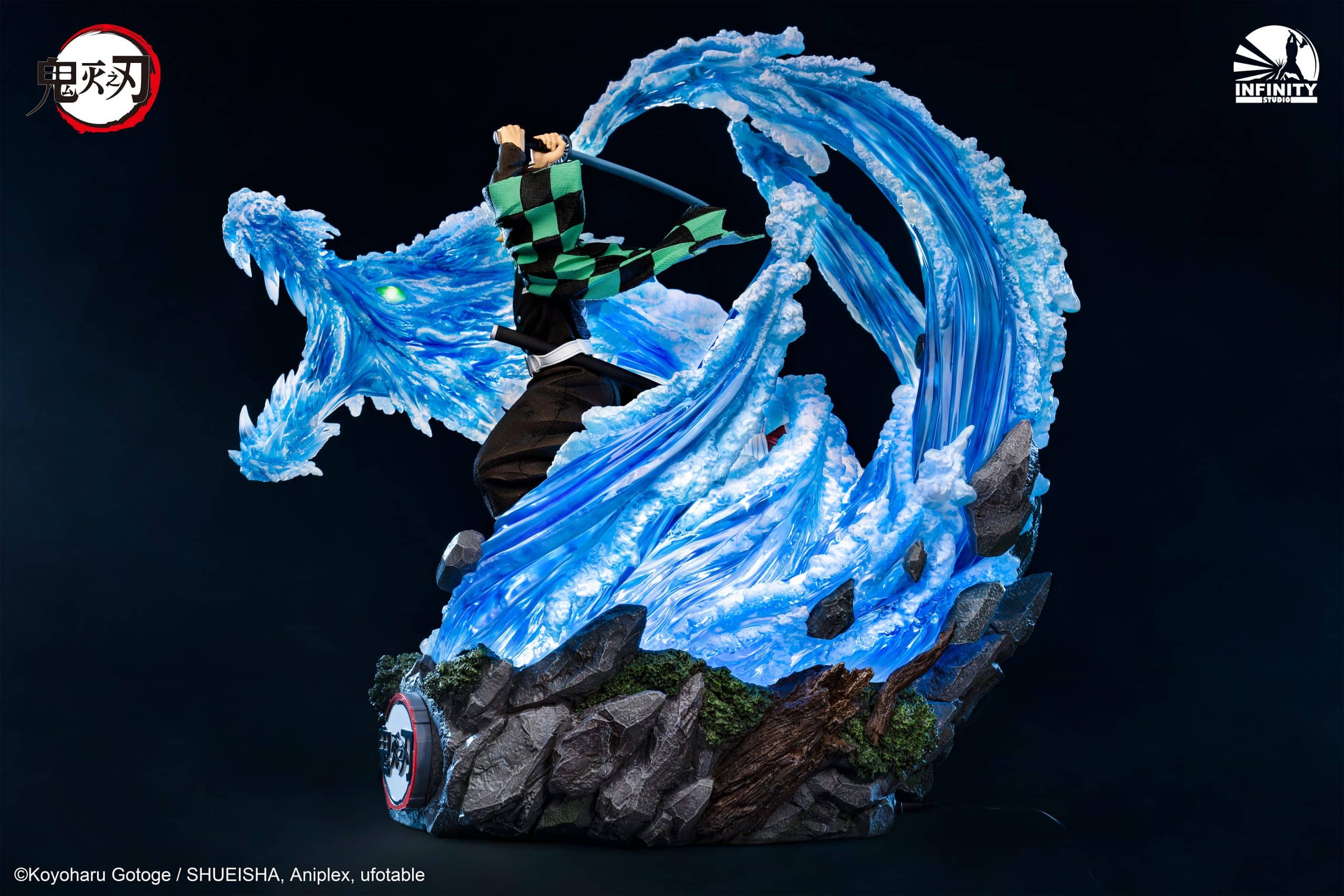 Infinity Studio Demon Slayer Kimetsu No Yaiba Kamado Tanjiro Statue 1/4 ...