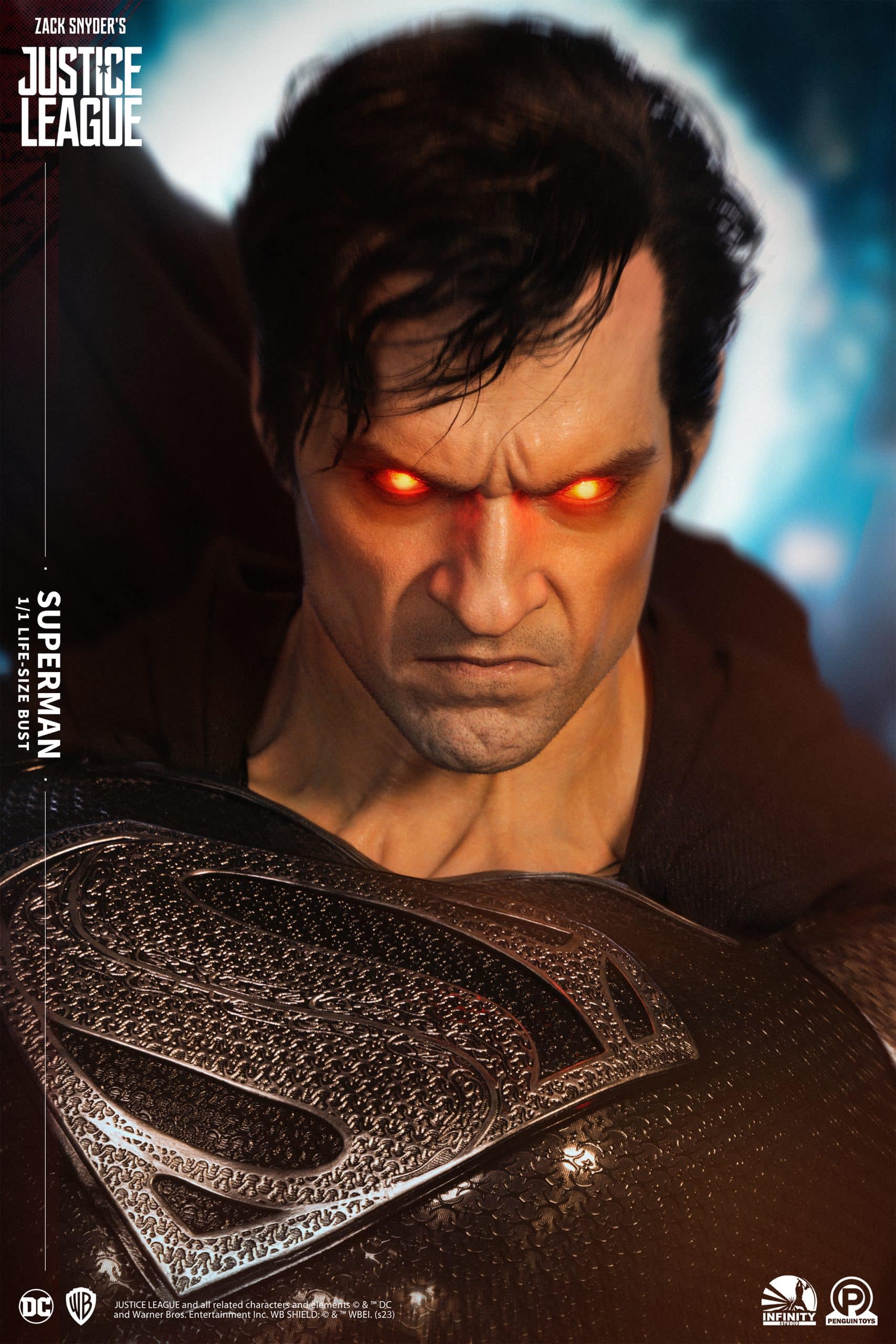 Infinity Studio Zack Snyder's Justice League Superman Life-Size Bust ...