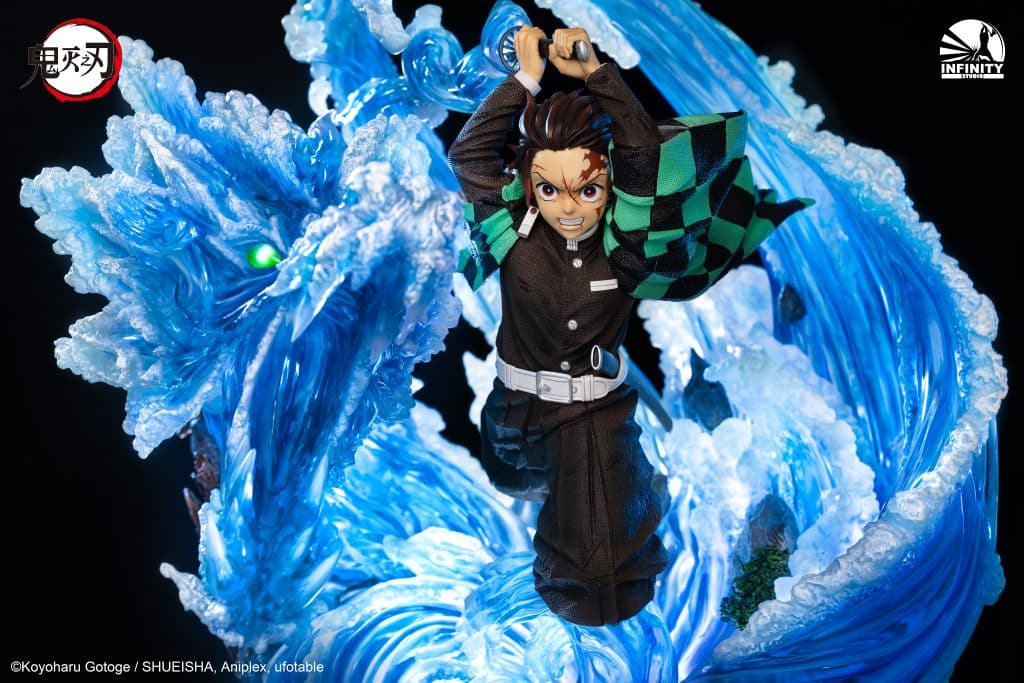 Infinity Studio Demon Slayer Kimetsu No Yaiba Kamado Tanjiro Statue 1/4 ...