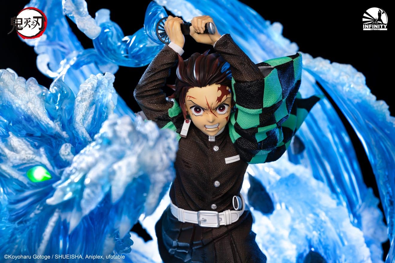 Infinity Studio Demon Slayer Kimetsu No Yaiba Kamado Tanjiro Statue 1/4 ...