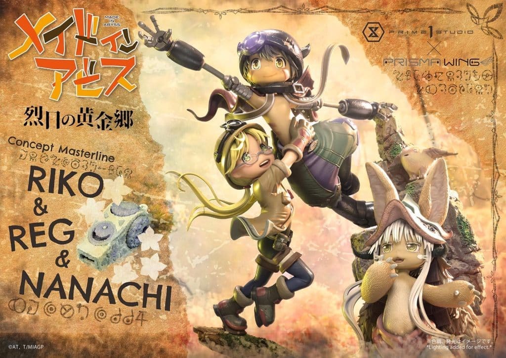 Prime 1 Studio Made In Abyss Riko, Reg, And Nanachi Statue – Comic Concepts