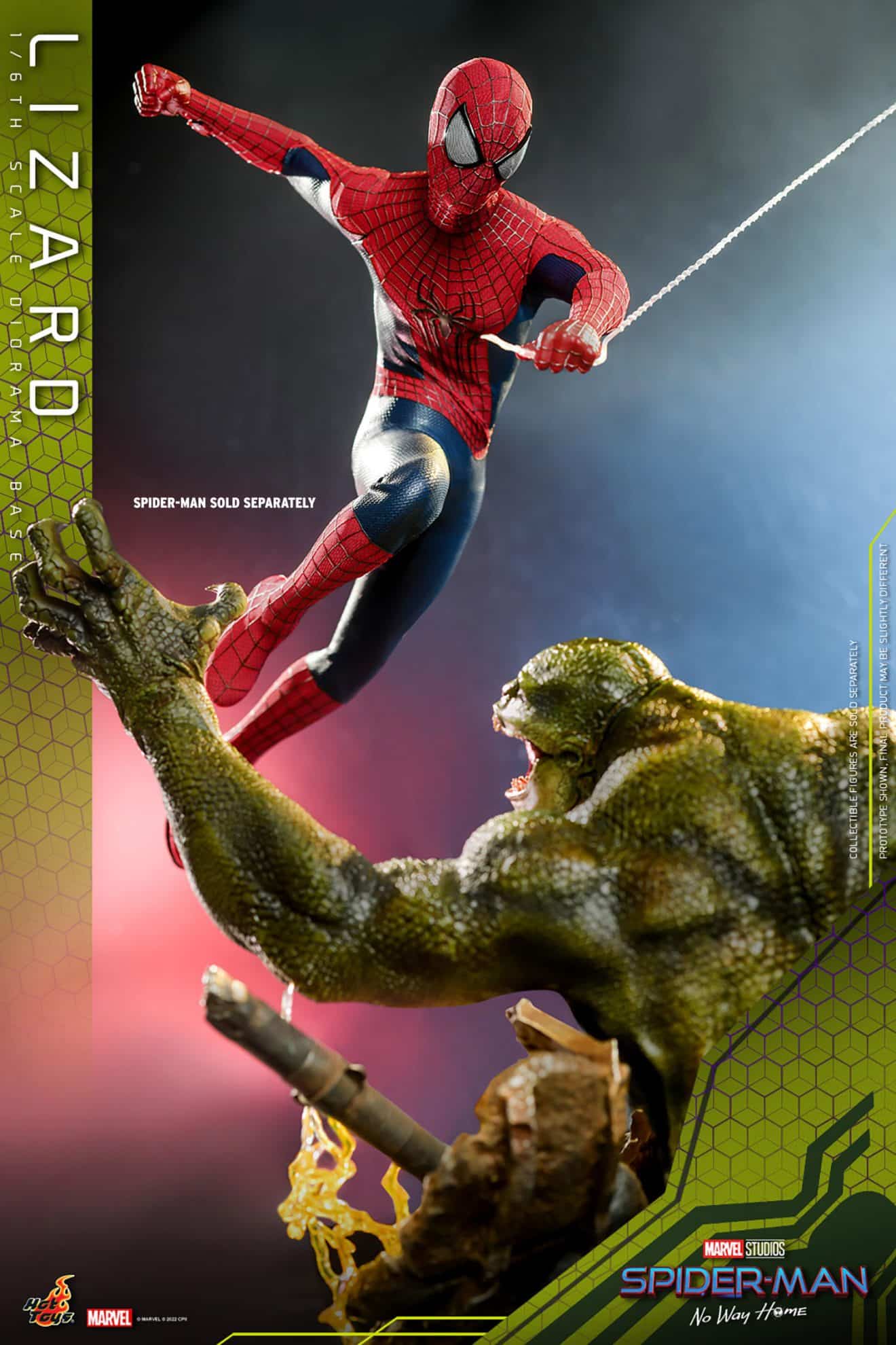 Hot Toys The Amazing Spider-Man Lizard Diorama Base - Comic Concepts