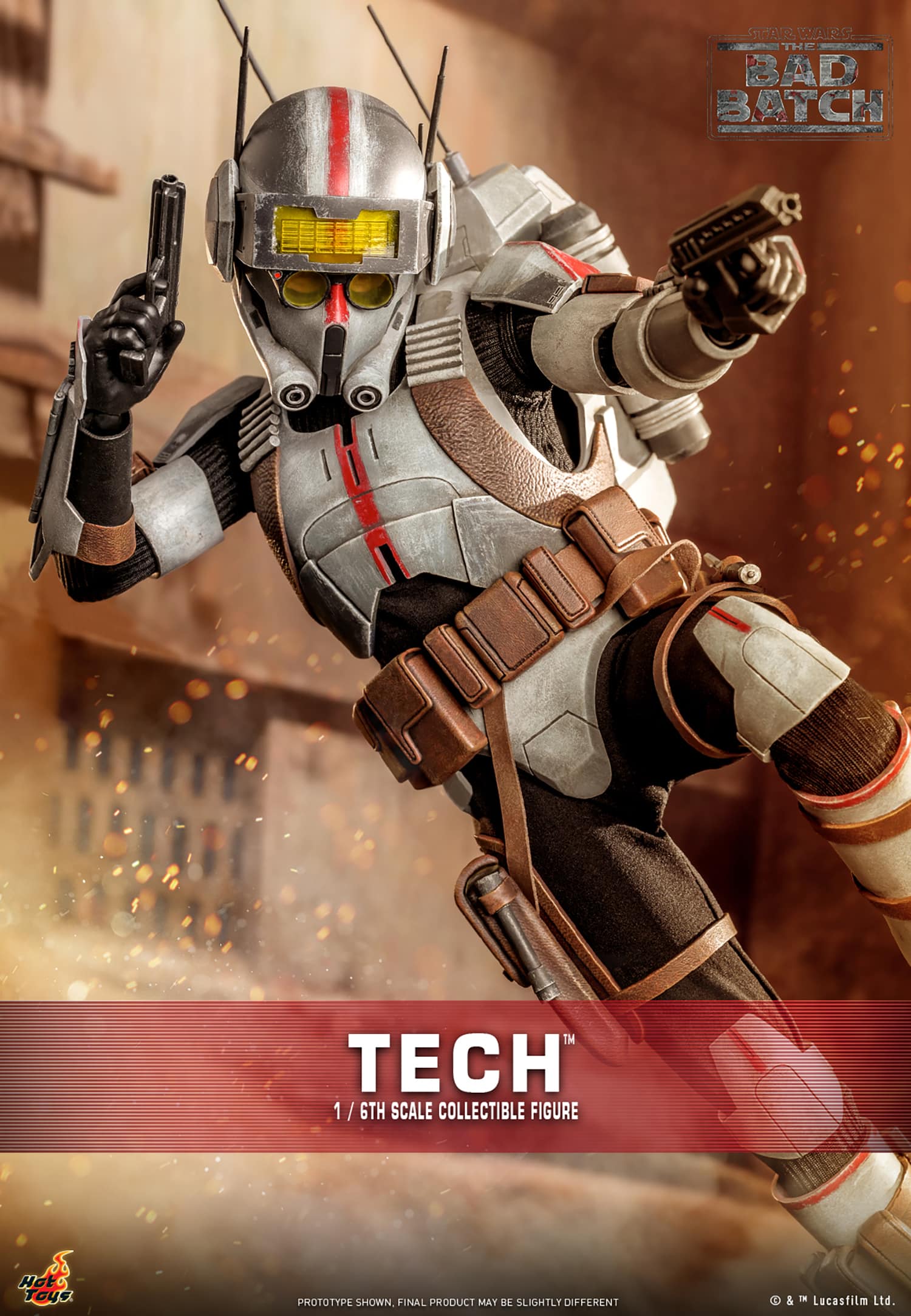 The Bad Batch Tech Figure Limited Sixth Scale Figure - Comic Concepts