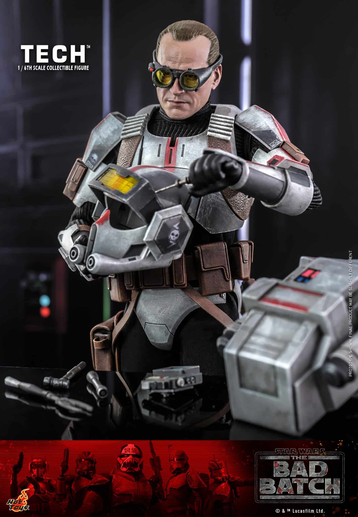 The Bad Batch Tech Figure Limited Sixth Scale Figure – Comic Concepts