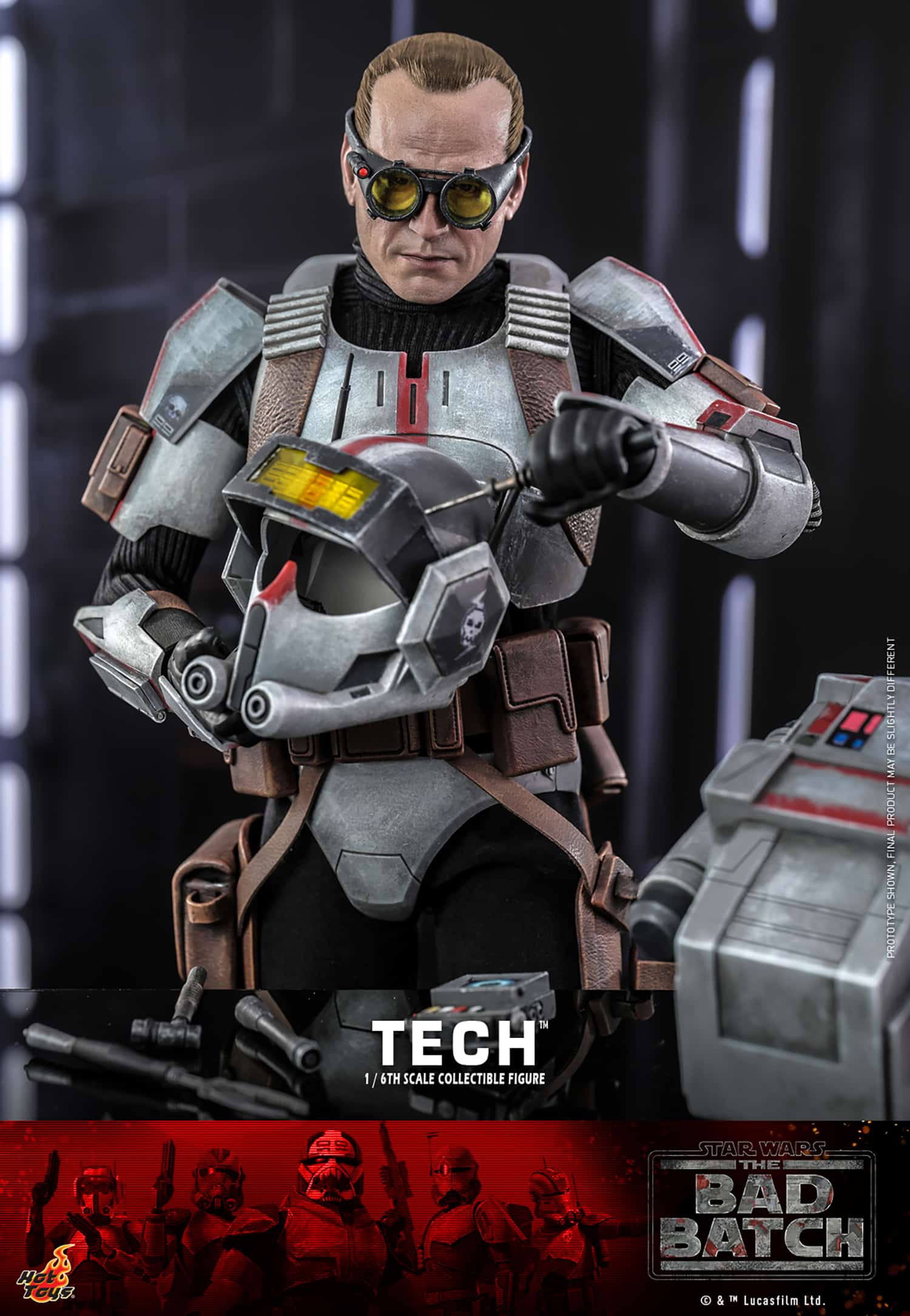 The Bad Batch Tech Figure Limited Sixth Scale Figure - Comic Concepts
