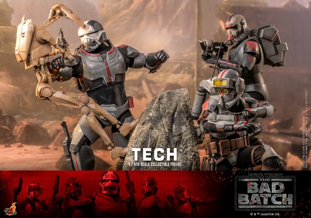 The Bad Batch Tech Figure Limited Sixth Scale Figure – Comic Concepts