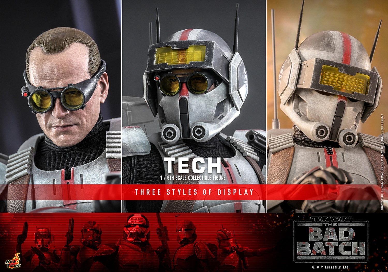 The Bad Batch Tech Figure Limited Sixth Scale Figure - Comic Concepts