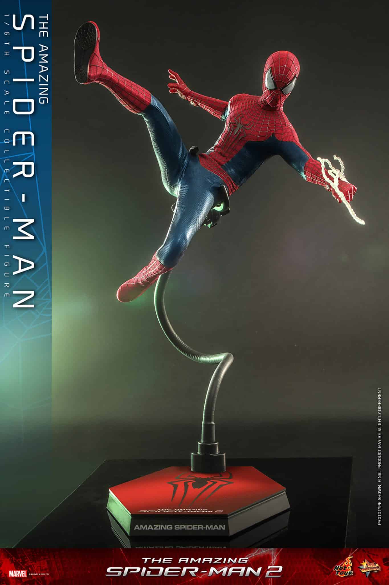 Hot Toys The Amazing Spider-Man Figure Sixth Scale Collectible - Comic ...