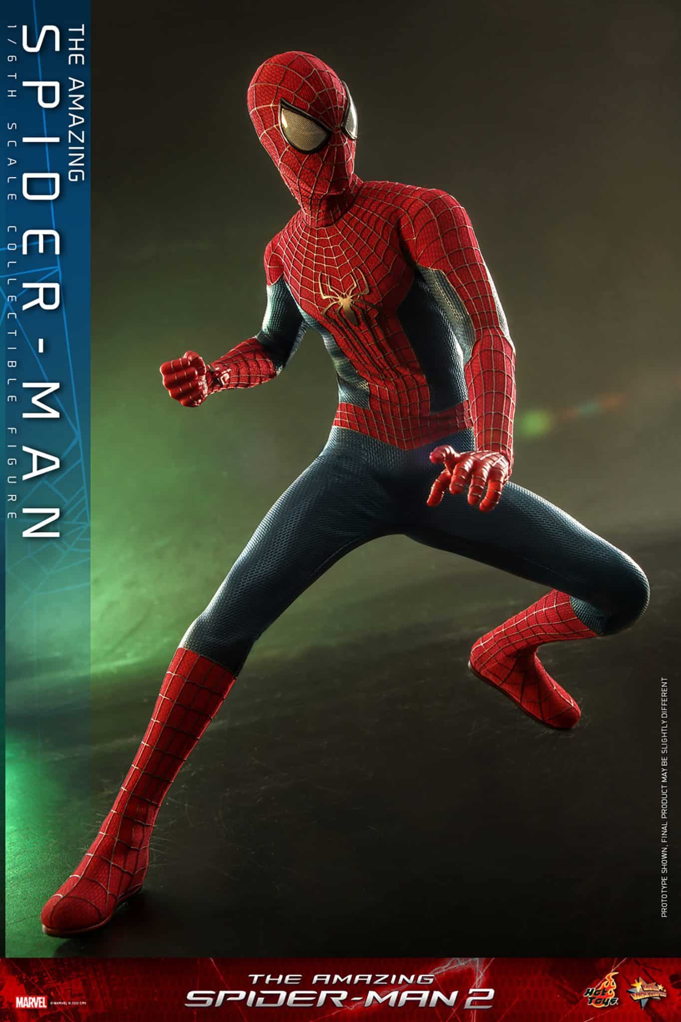 Hot Toys The Amazing Spider-Man Figure Sixth Scale Collectible - Comic ...