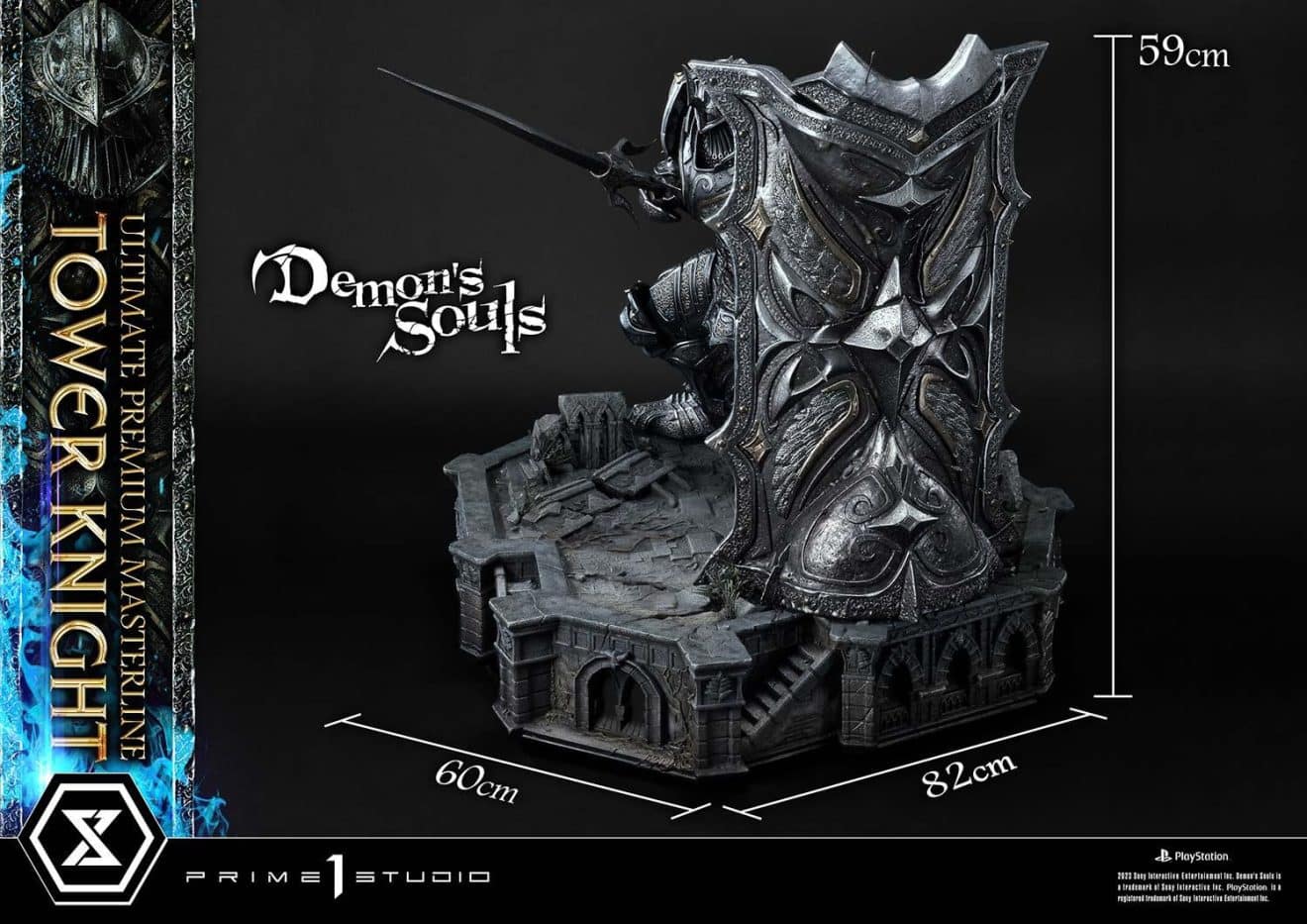 Prime 1 Studio Demon’s Souls Tower Knight Statue Limited Collectible ...