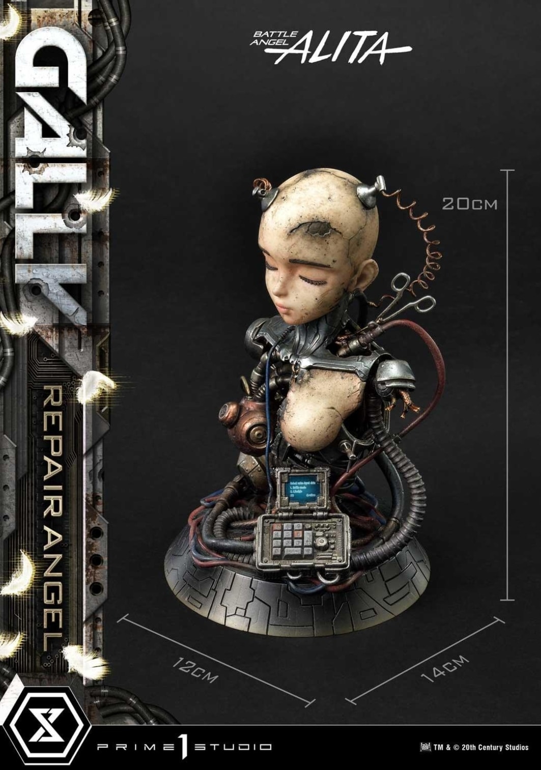 Prime 1 Studio Gally Repair Angel Alita Battle Angel Statue Bust ...