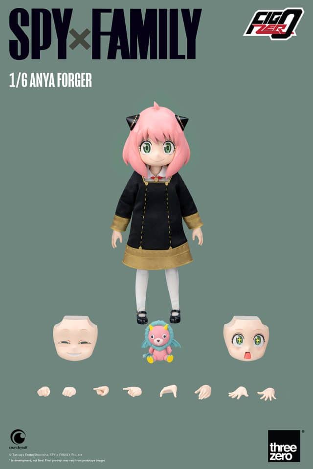 ThreeZero Anya Forger Figure Spy X Family Limited Collectible - Comic ...