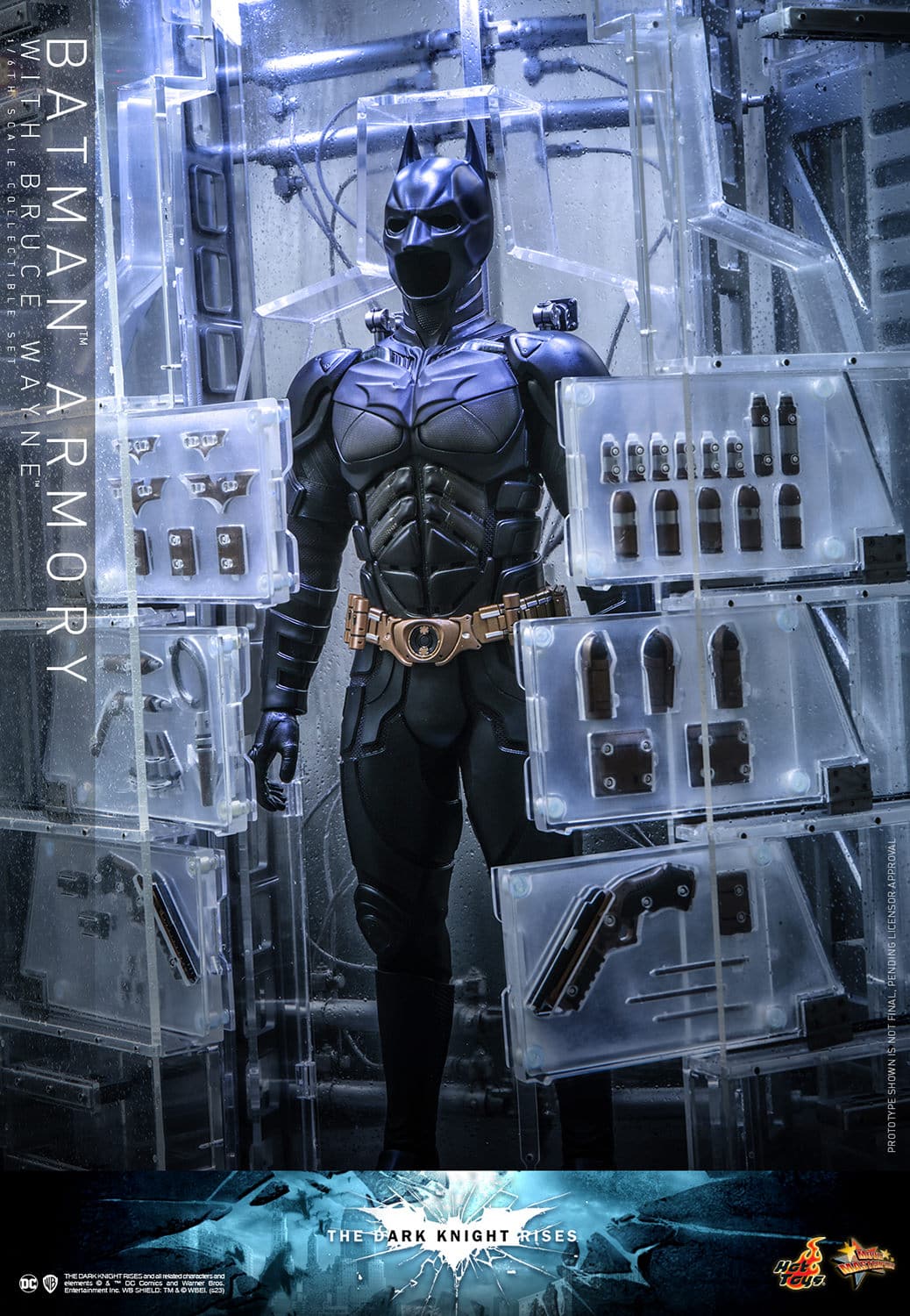 Hot Toys Batman Armory With Bruce Wayne Figure Sixth Scale Limited ...