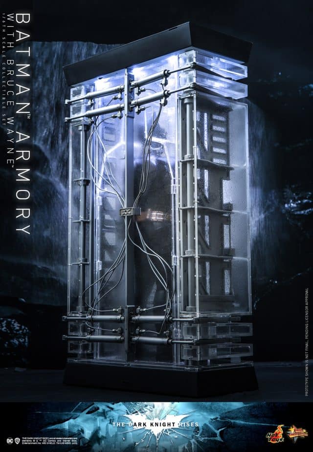Hot Toys Batman Armory With Bruce Wayne Figure Sixth Scale Limited ...