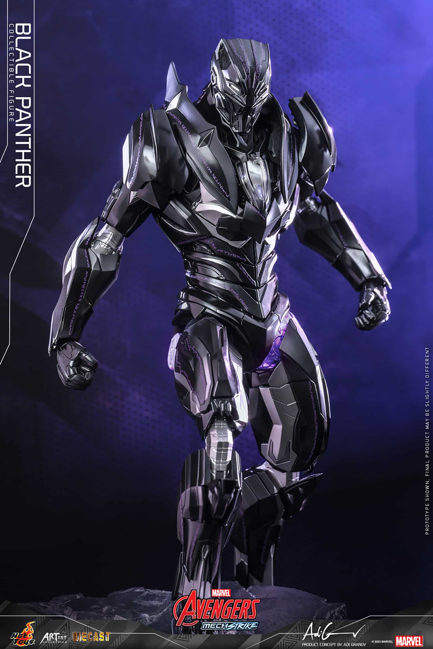 Hot Toys Black Panther Mech Strike Figure Limited Collectible - Comic ...
