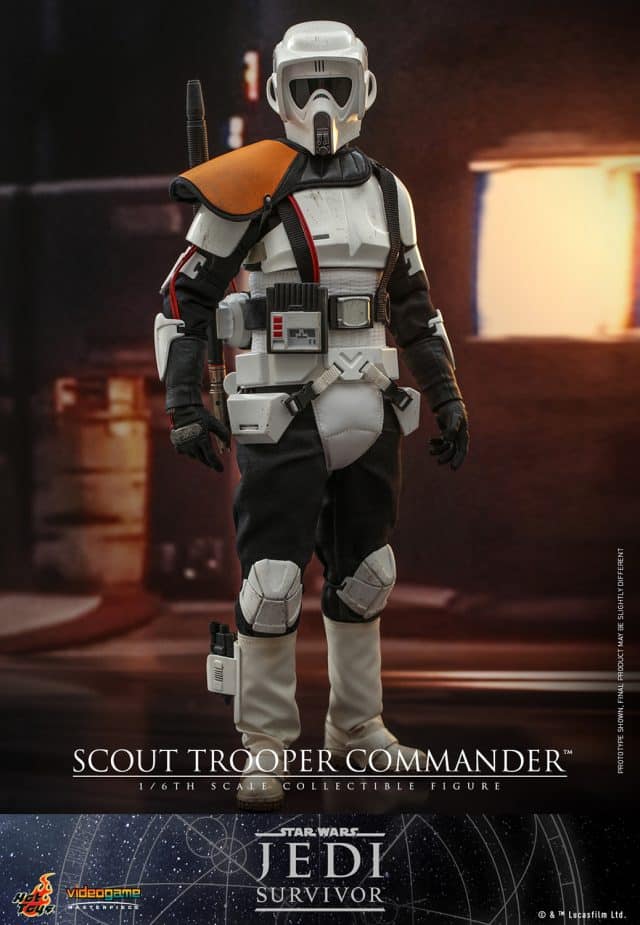 Hot Toys Scout Trooper Commander Figure Star Wars Sixth Scale Limited ...