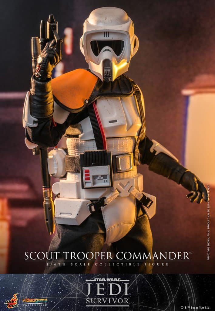 Hot Toys Scout Trooper Commander Figure Star Wars Sixth Scale Limited ...