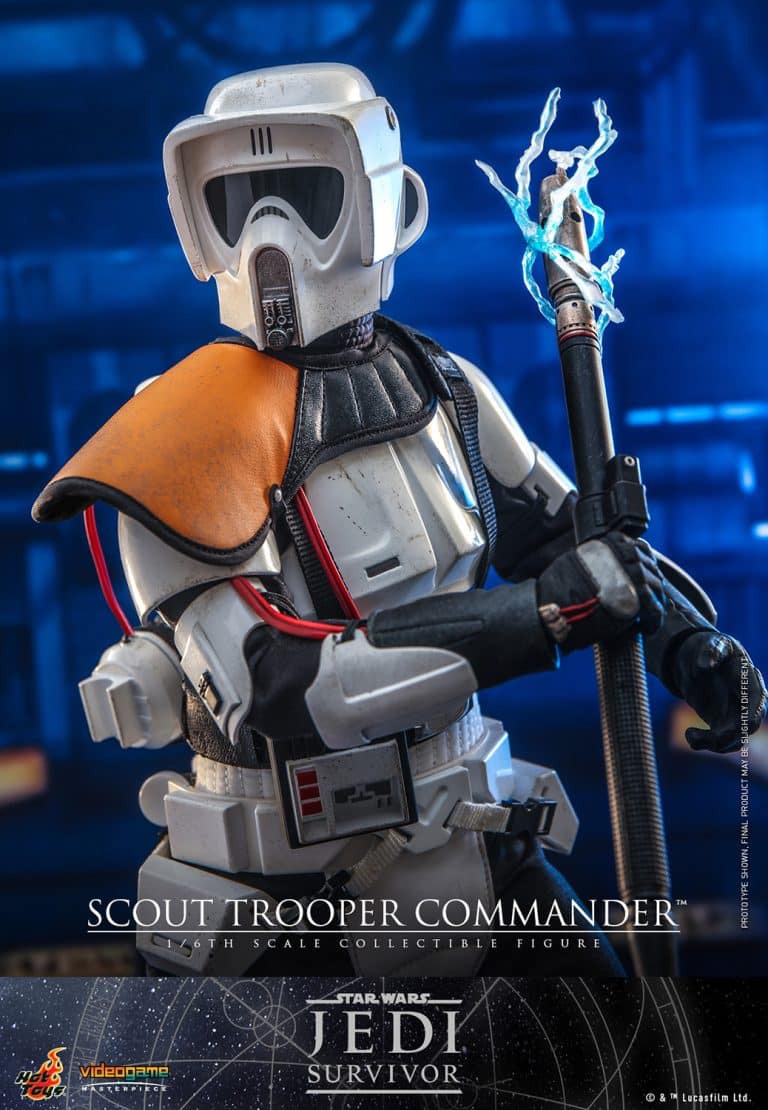 Hot Toys Scout Trooper Commander Figure Star Wars Sixth Scale Limited ...