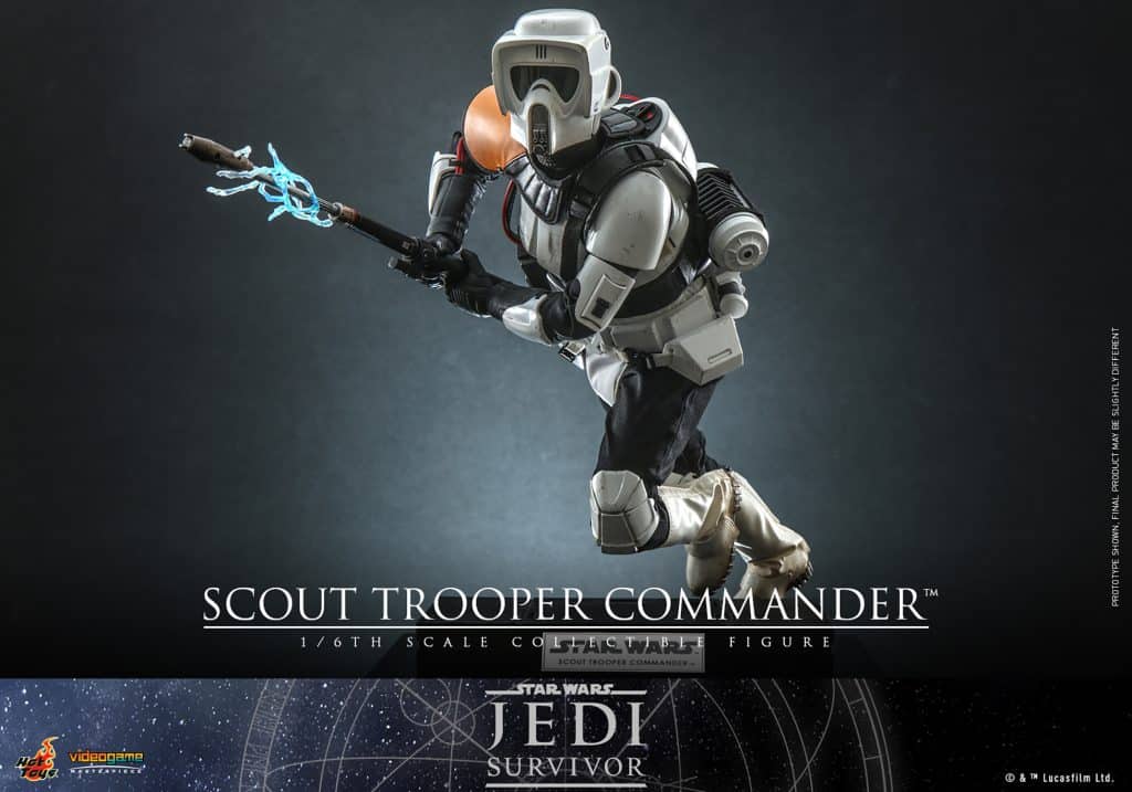 Hot Toys Scout Trooper Commander Figure Star Wars Sixth Scale Limited ...