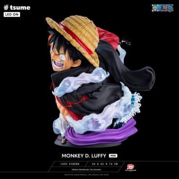 Tsume Monkey D. Luffy Bust One Piece Limited Edition M.U.B. Collectible ...
