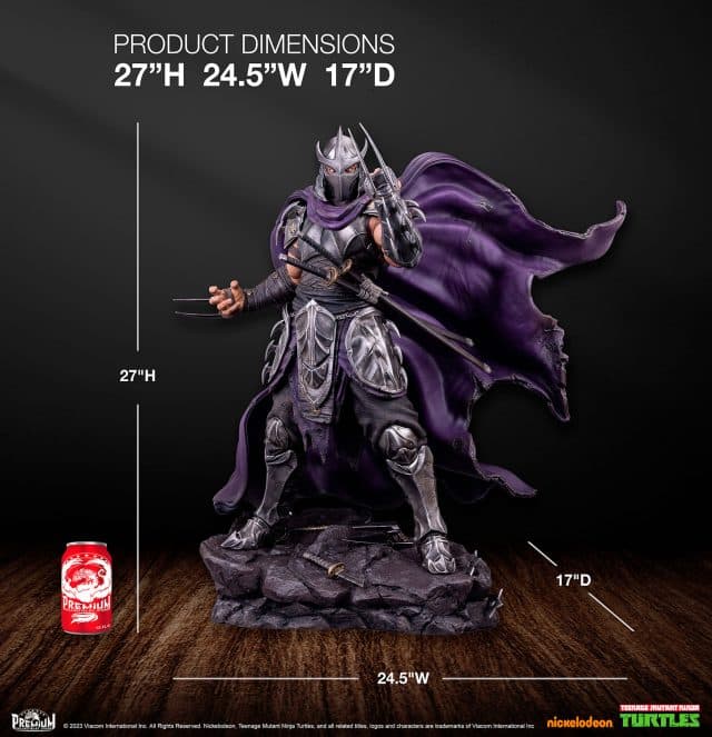PCS Shredder Statue Teenage Mutant Ninja Turtles Limited Collectible 1/ ...