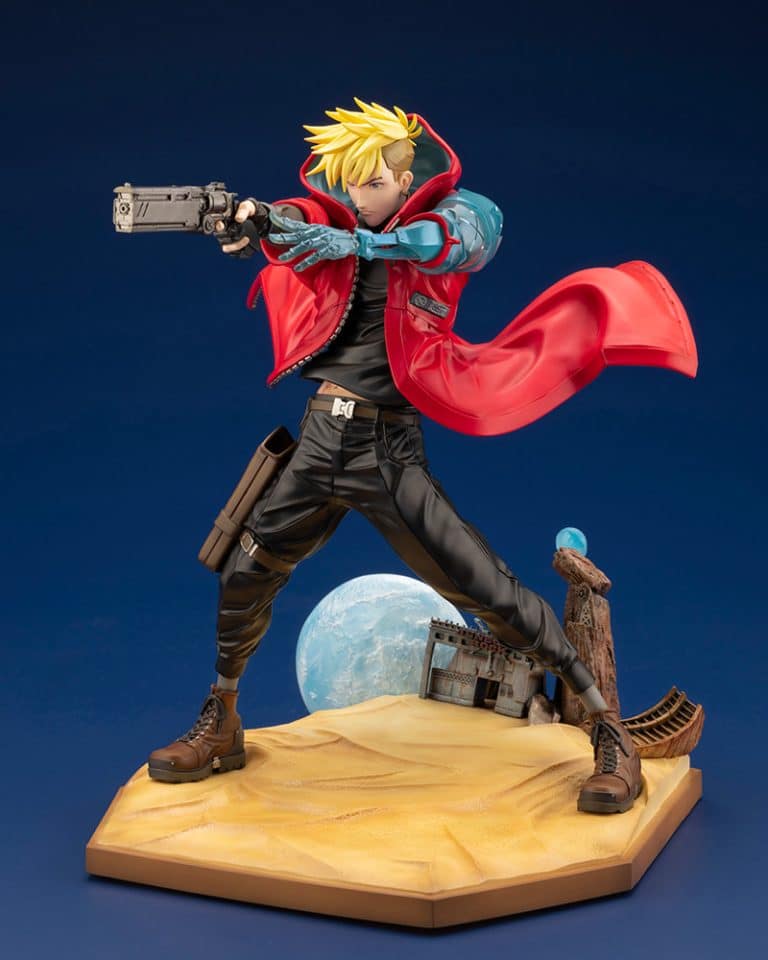 Kotobukiya Vash The Stampede Figure Trigun Limited Collectible – Comic ...