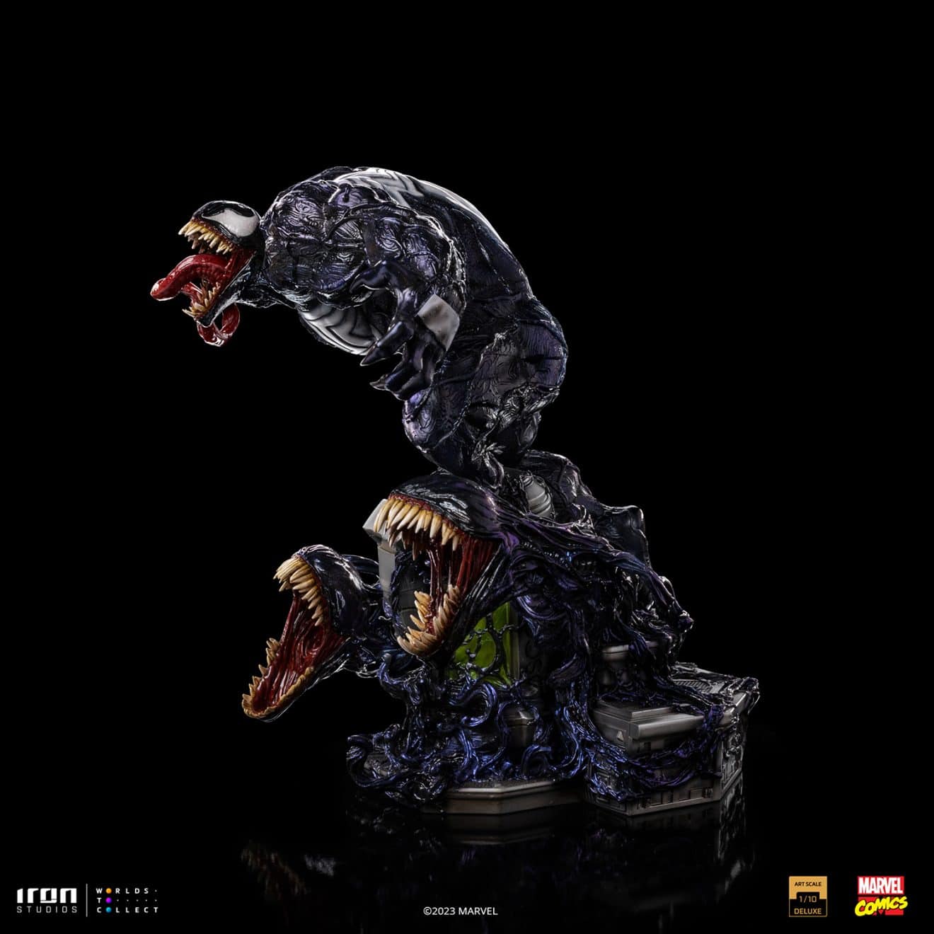 Iron Studios Venom Deluxe Statue Limited Marvel Collectible – Comic ...