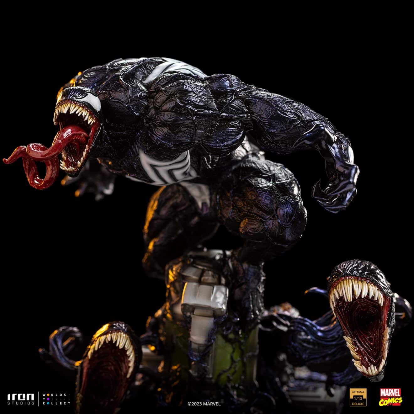 Iron Studios Venom Deluxe Statue Limited Marvel Collectible – Comic ...