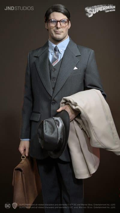 JND Superman And Clark Kent Christopher Reeve Statue Dual Version 1:3 ...