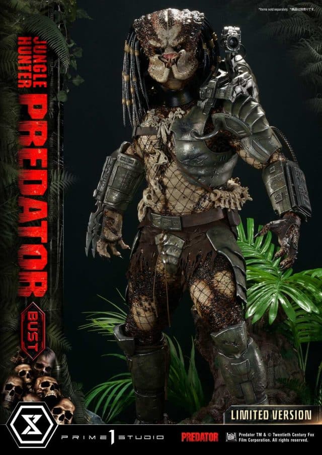 Prime 1 Studio Jungle Hunter Predator Limited Version Bust Statue ...