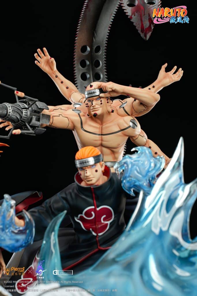 PickStar Studios Six Paths Of Pain Rokudo Statue 1/6 Naruto Shippuden Limited Collectible ...