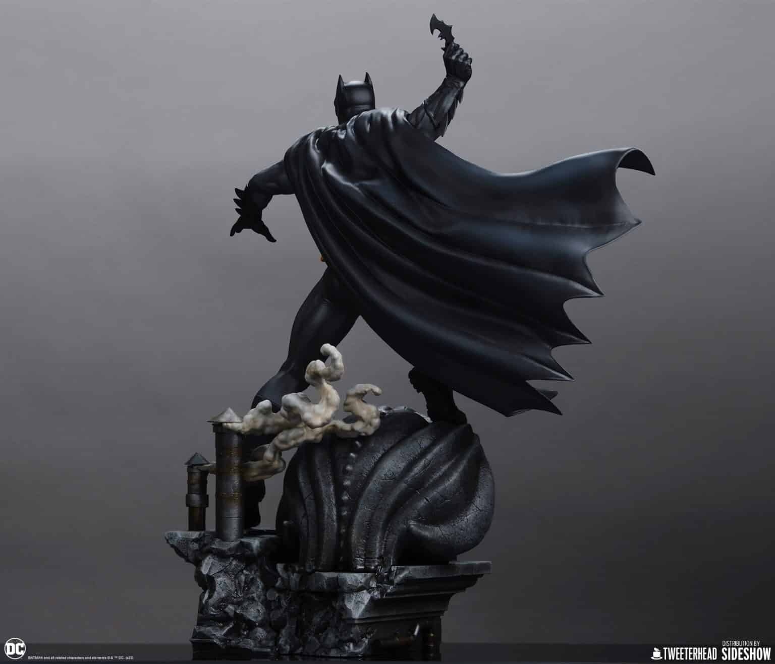 Tweeterhead Batman Maquette Black and Gray Edition - Comic Concepts