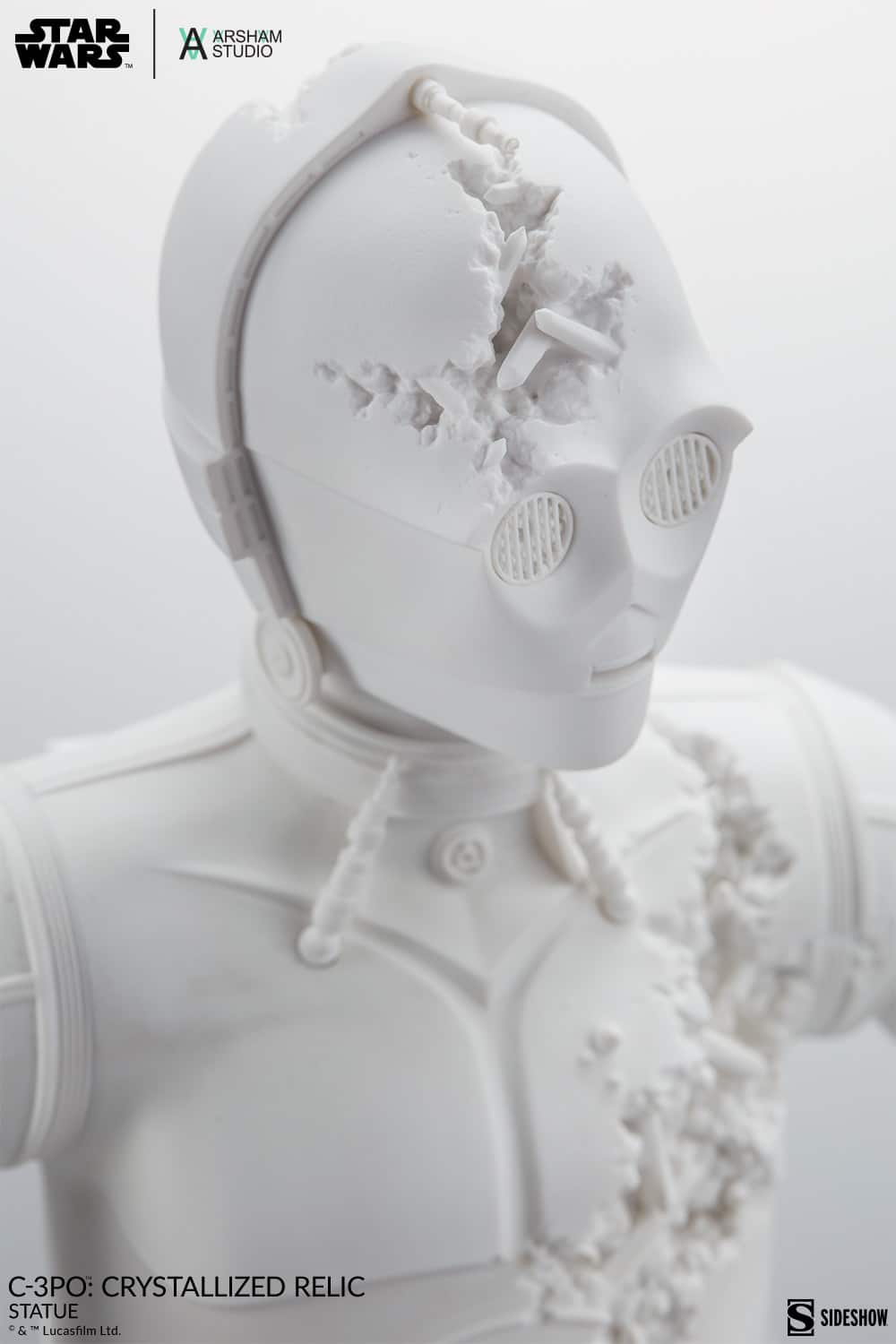 Arsham Studio C-3PO Crystallized Relic by Sideshow Collectibles - Comic ...