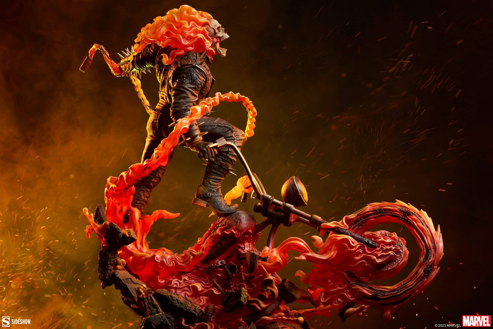 Sideshow Collectibles Ghost Rider Premium Format Figure – Comic Concepts